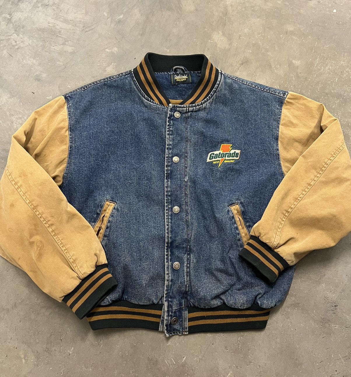 Gatorade × Streetwear × Vintage 90s Vintage Gatorade varsity jacket ...