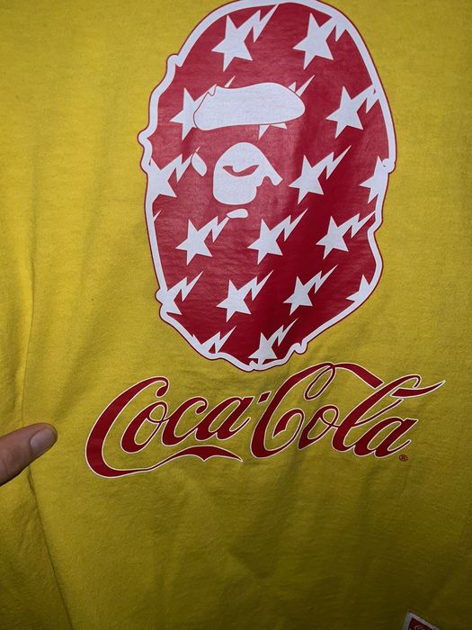 Bape Bape x Coca-Cola Long Sleeve Tee | Grailed