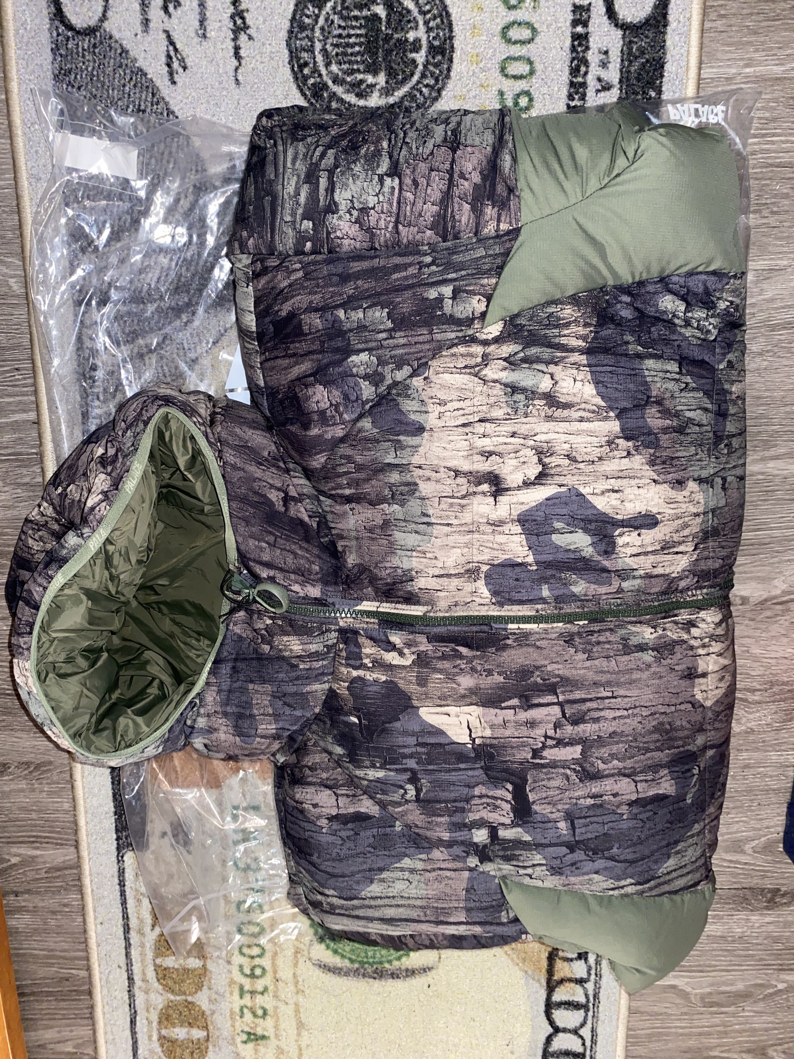 Palace Palace Pertex Matte Balaclava Puffa Deep Forest | Grailed