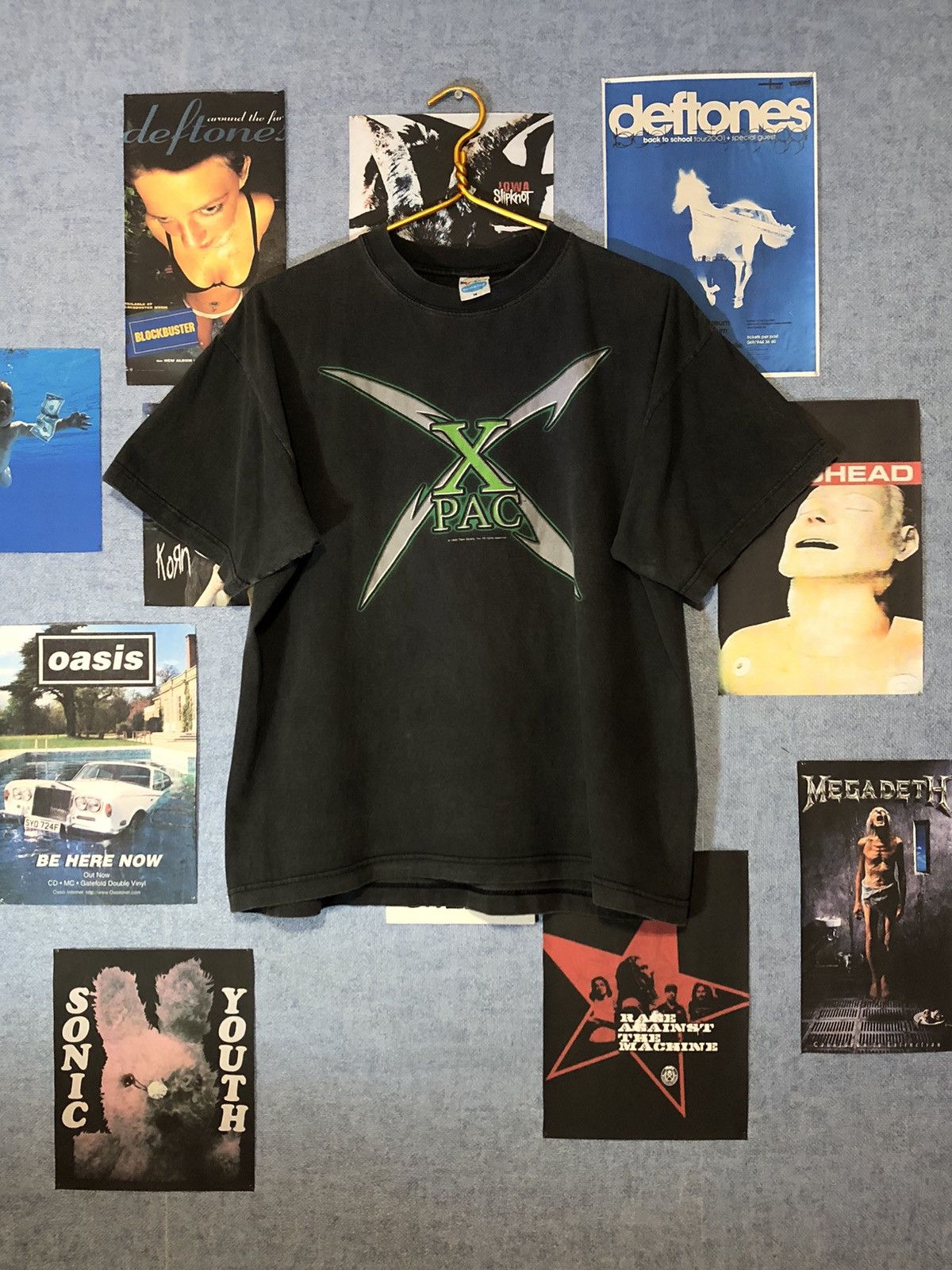 Vintage × Wwe × Wwf Vintage WWF X-Pac Wrestling 1999 Baggy Tee your ass ...