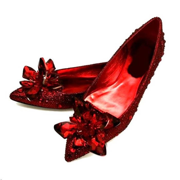 Other NEW Sparkling Bling Swarovski Crystal Dorothy Ruby Red Shoes ...
