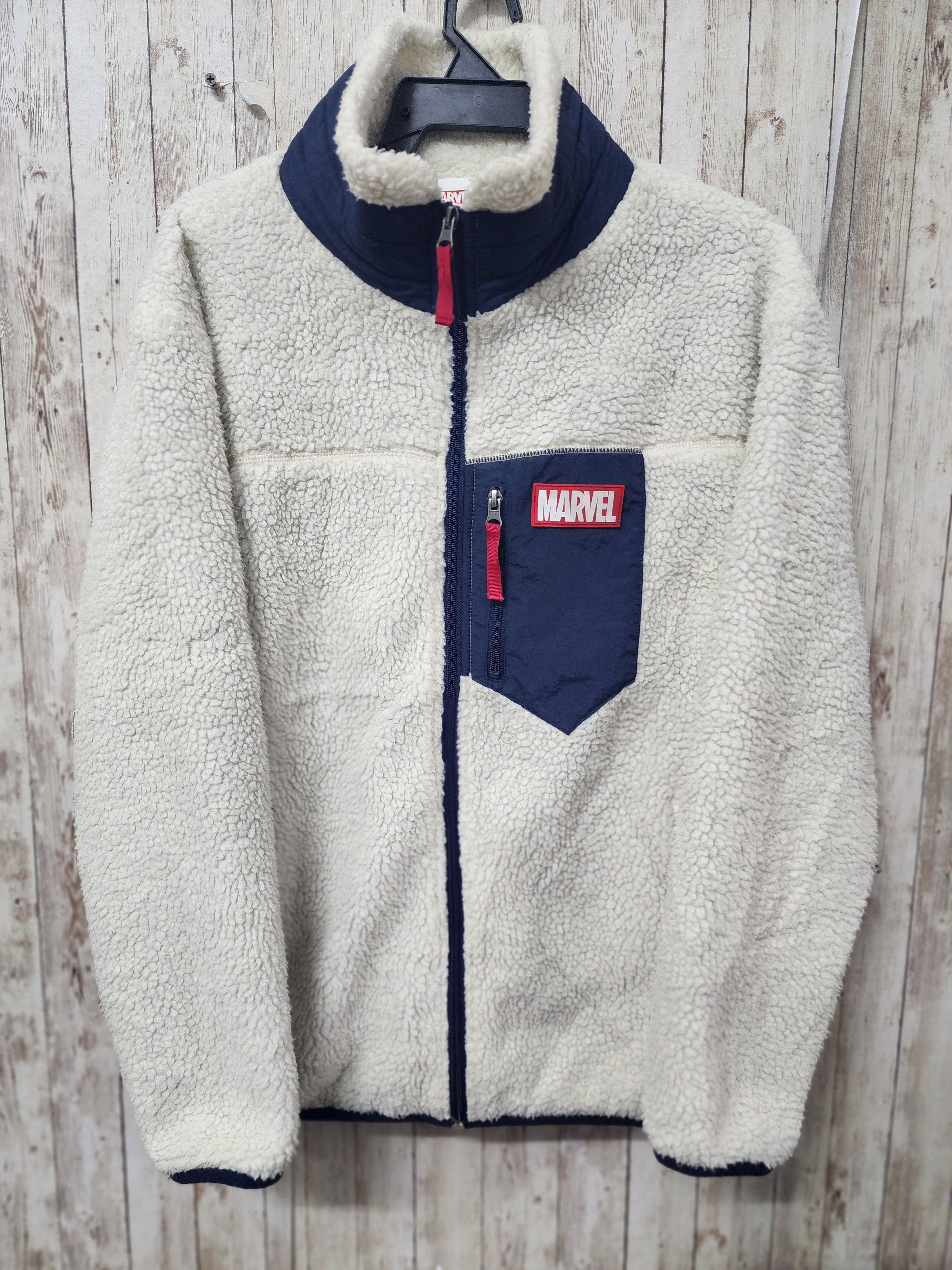 Cartoon Network × Japanese Brand × Marvel Comics Marvel Zipper Fleece ...