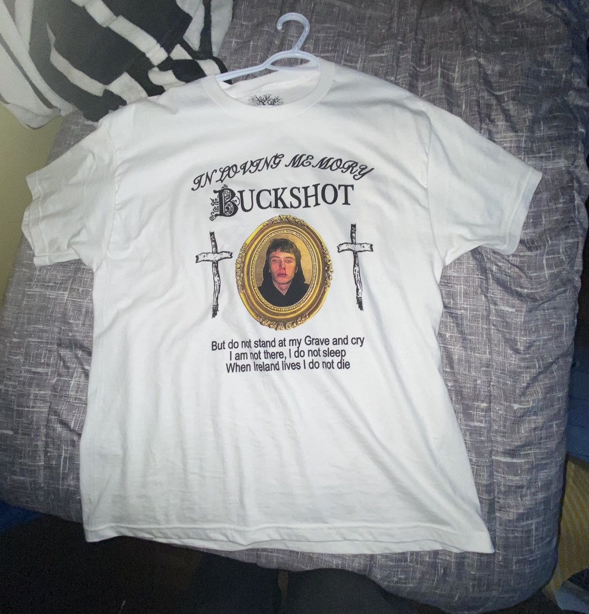 Haunted Mound × Sad Boys buckshot t shirt | Grailed