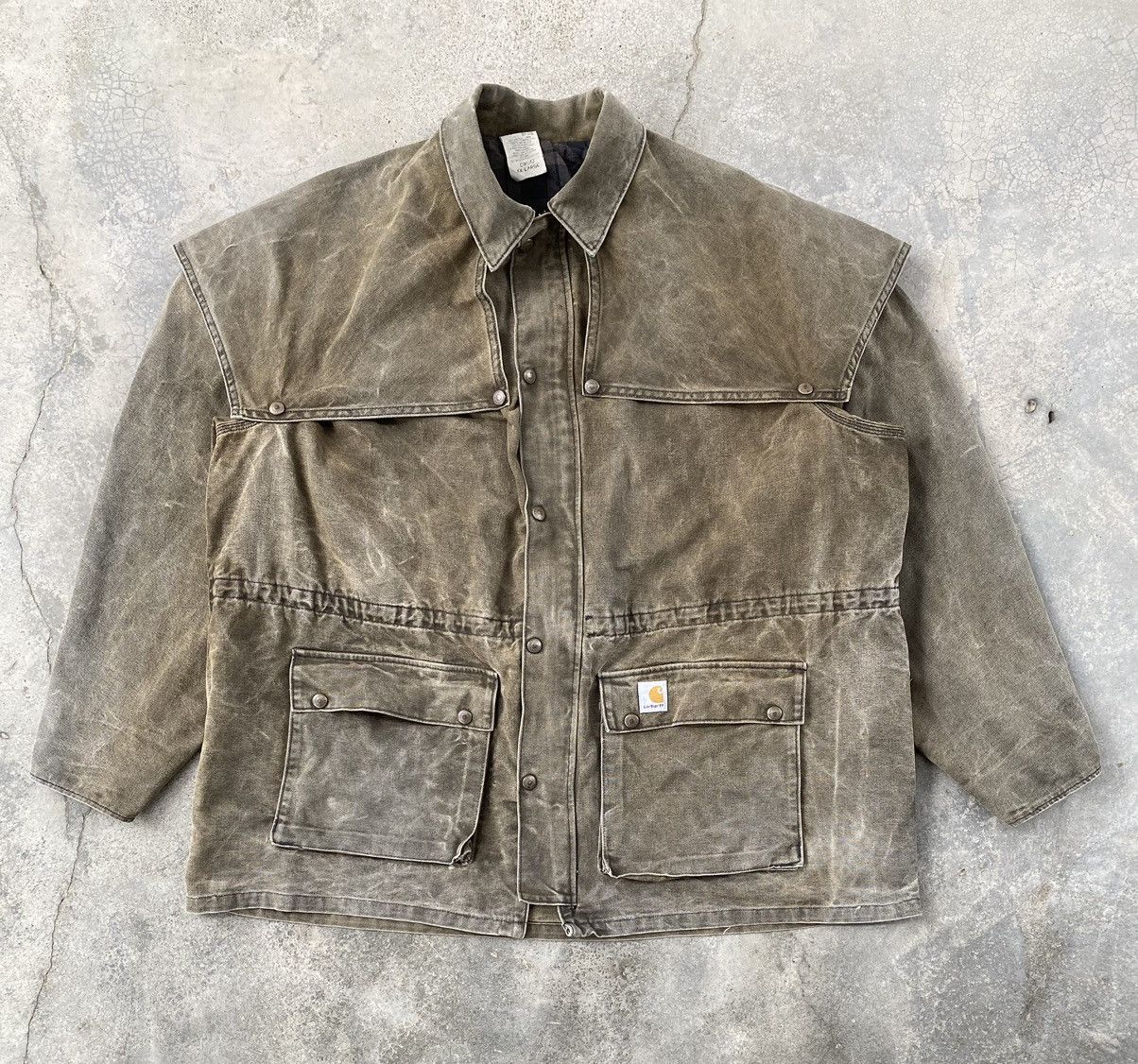 Carhartt × Vintage × Workers Vintage Carhartt Duster Western Rancher ...