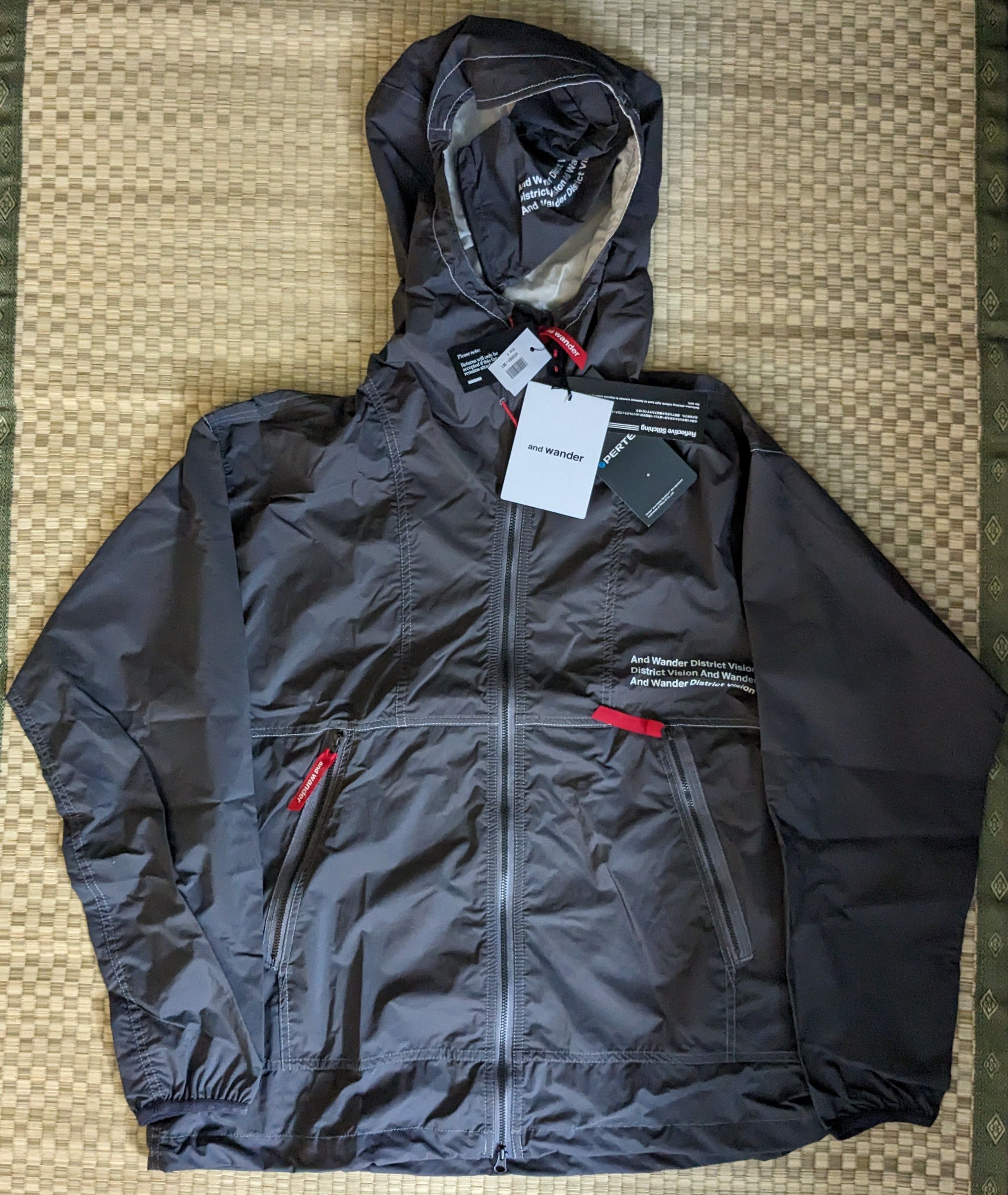 And Wander × District Vision NWT DV x and Wander Pertex Wind Jacket ...