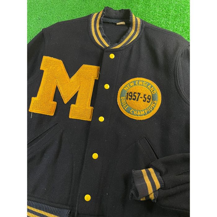 Champion Vintage 50s Champion Michigan Varsity Letterman Large Jacket ...