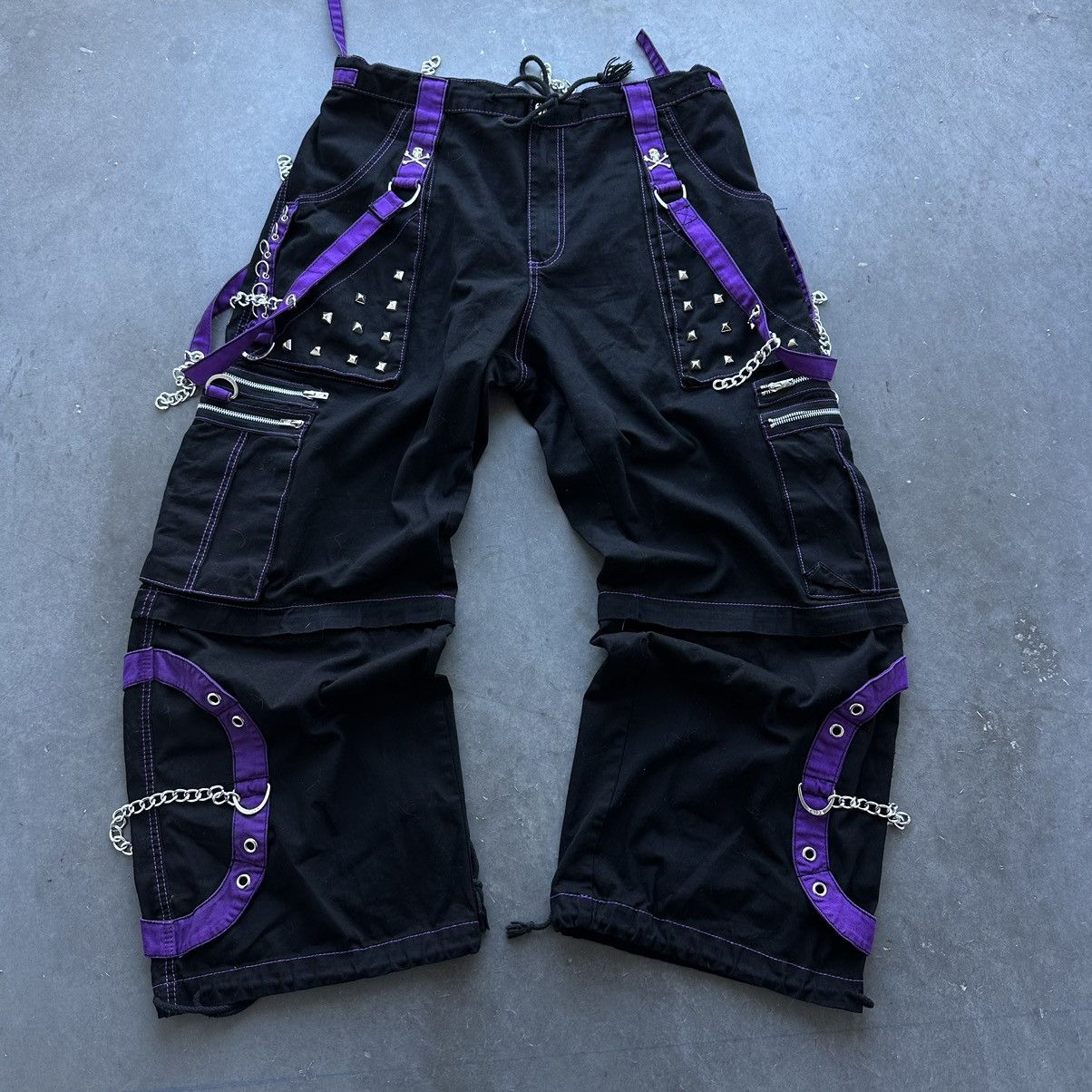 Vintage Crazy Vintage Y2K TRIPP NYC Baggy Pants Rave Wide Leg Skate ...