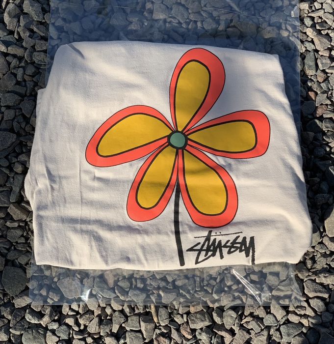 Stussy Stussy flower t-shirt | Grailed