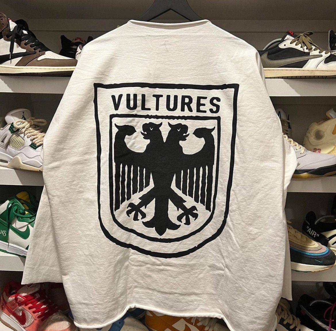 Gosha Rubchinskiy × Kanye West Vultures long sleeve shirt | Grailed
