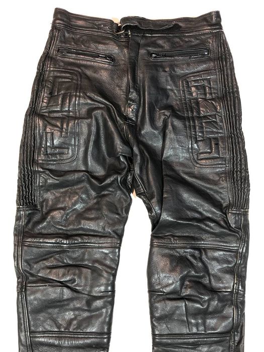 Genuine Leather Akito T Force Rare Moto Leather Pants Vintage | Grailed