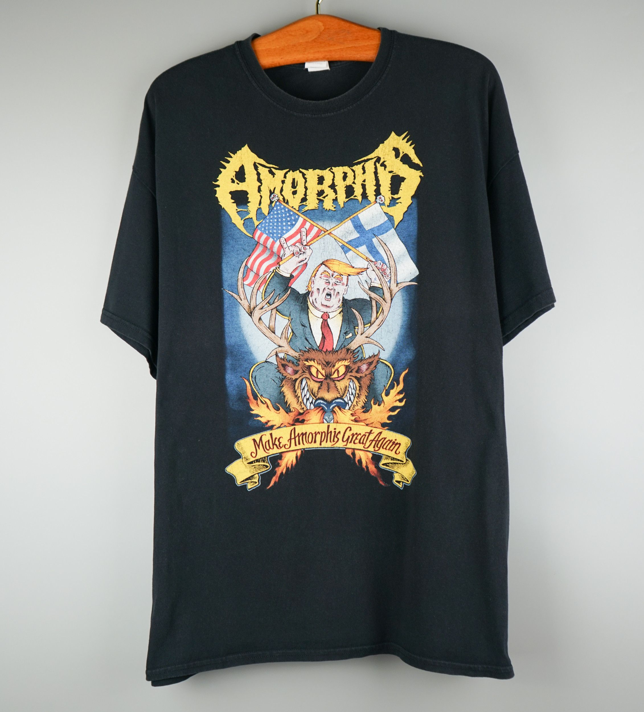 Vintage Vintage 2000s Amorphis Band T-Shirt | Grailed