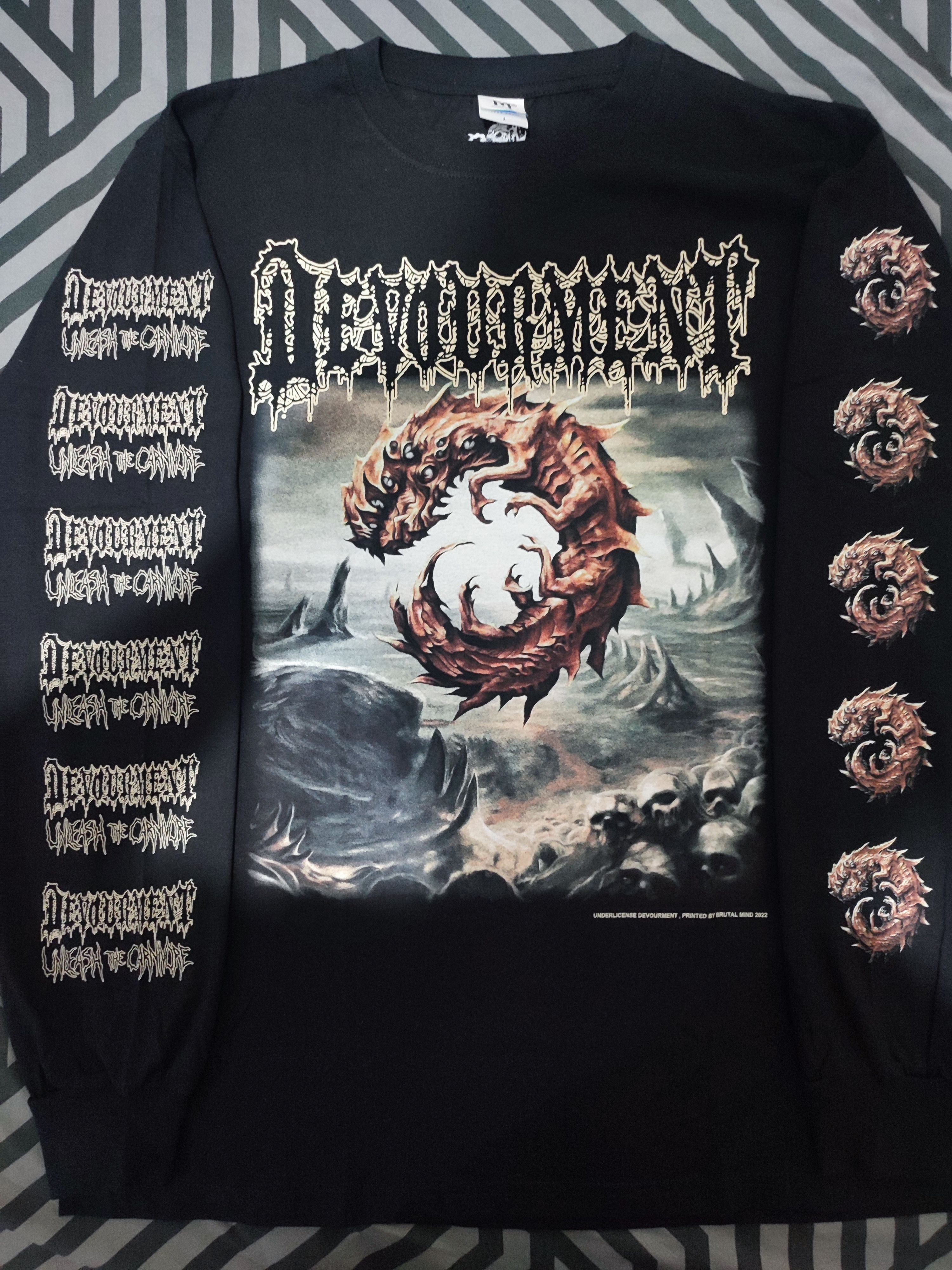 Band Tees × Rock Band × Vintage Devourment x Guttural Slug x Kranium ...