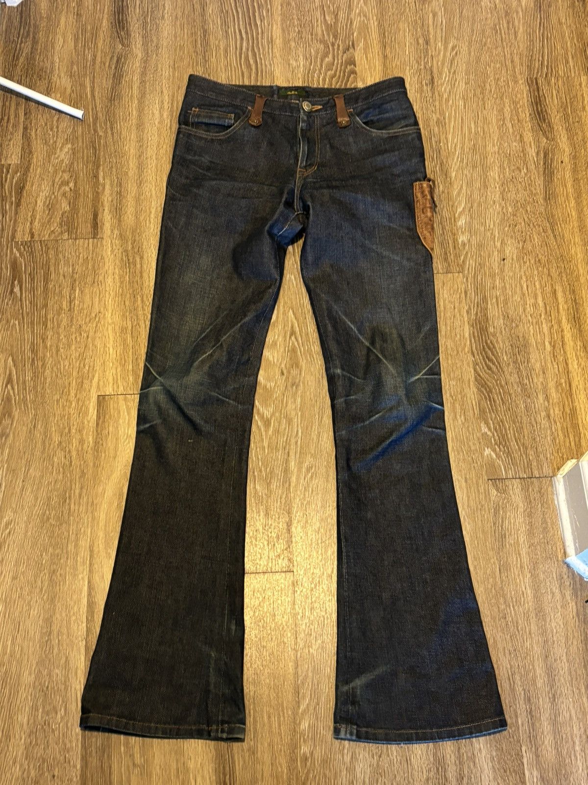 Obelisk Obelisk Holster Flared Jeans | Grailed