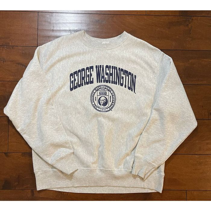 Champion Champion Reverse Weave GW George Washington Gray XL | Grailed