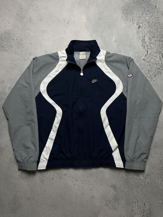 Nike 🇺🇸 Nike TN vintage track jacket small logo 00s rare y2k hype | Grailed