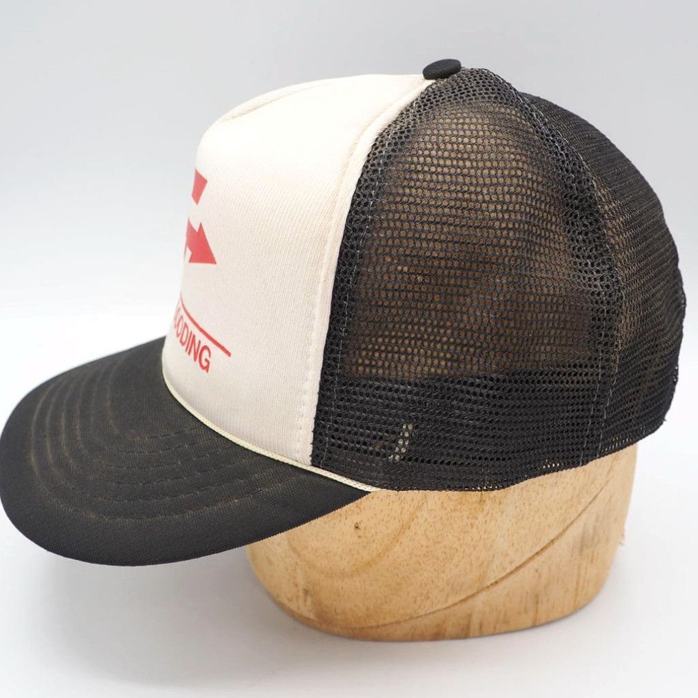 Vintage Barrett Gooding Classic Fit Mesh Snapback Trucker Farmer Hat ...