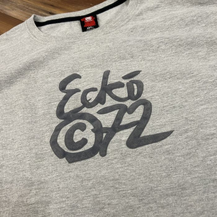 Ecko Unltd. Y2K Grey Ecko Unlimited Unltd. Long Sleeve Shirt | Grailed