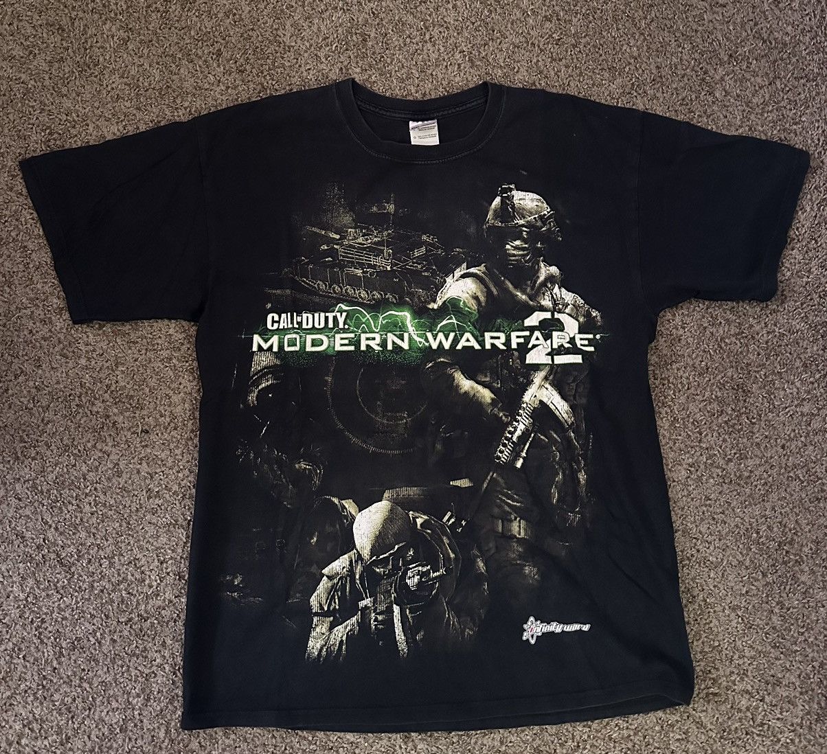 Vintage Vintage Call Of Duty Modern Warfare 2 Video Game Promo Shirt ...