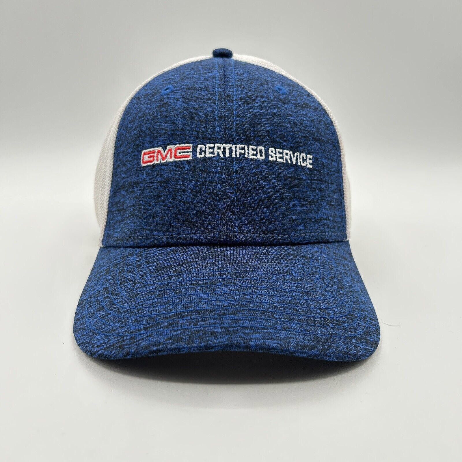 Designer Cap America GMC Certified Service Mesh Trucker Stretch Cap ...