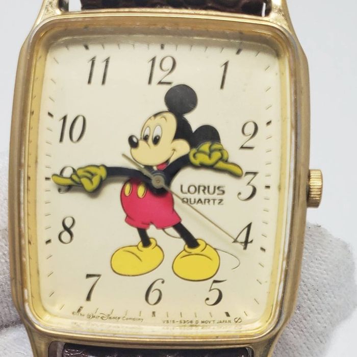 Disney Vintage Disney X Lorus Mickey Mouse Rectangle Watch | Grailed