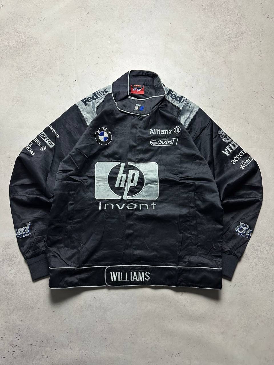 Bmw × Streetwear × Vintage Vintage BMW Williams F-1 Racing Jacket S ...