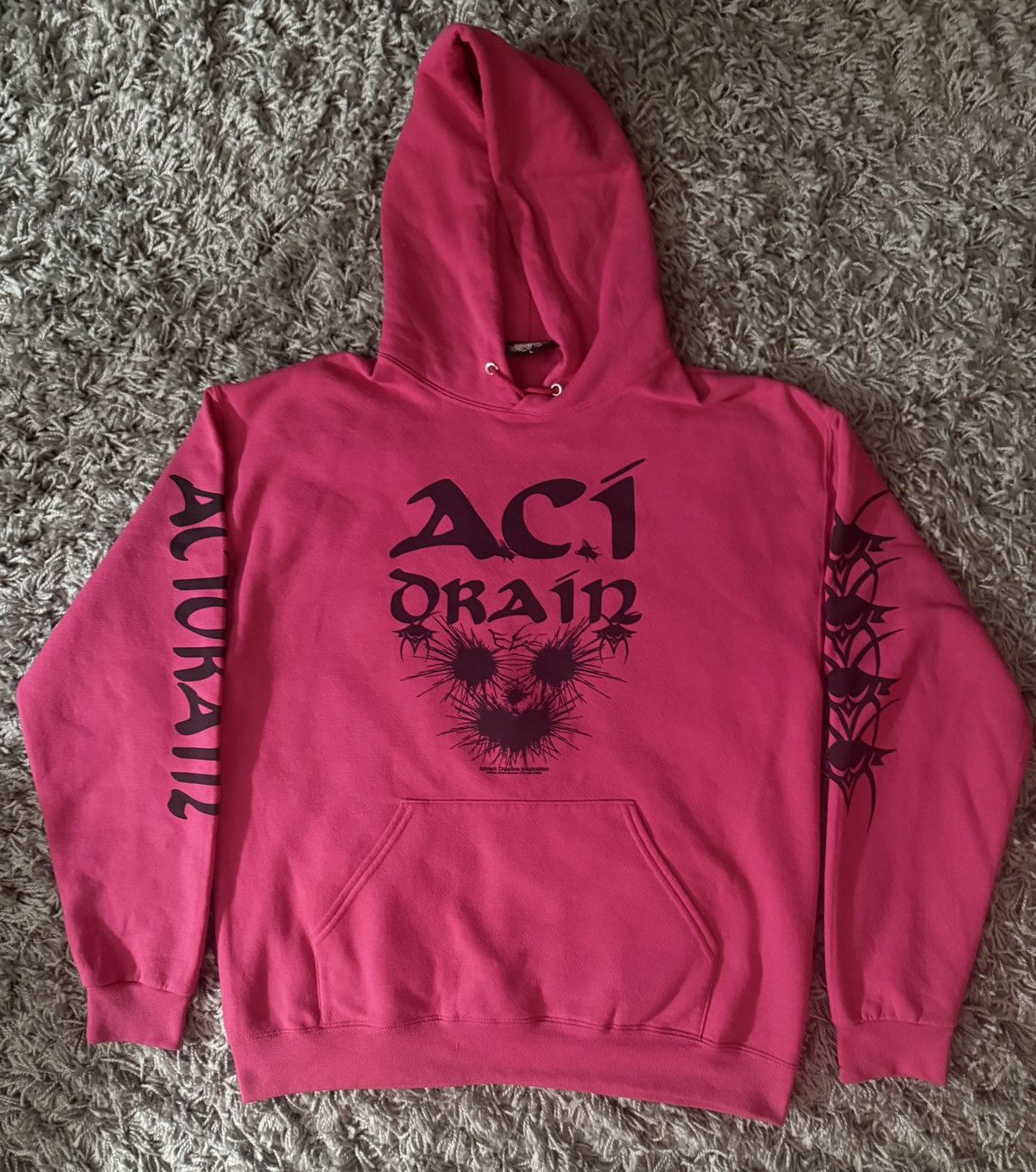 Drain Gang 2025 Bladee Martyr Tour Acid Rain ACIDRAIN Hoodie | Grailed