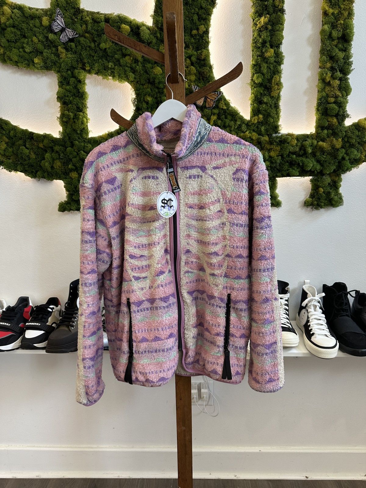 Kapital Kapital Pink Skeleton Fleece | Grailed