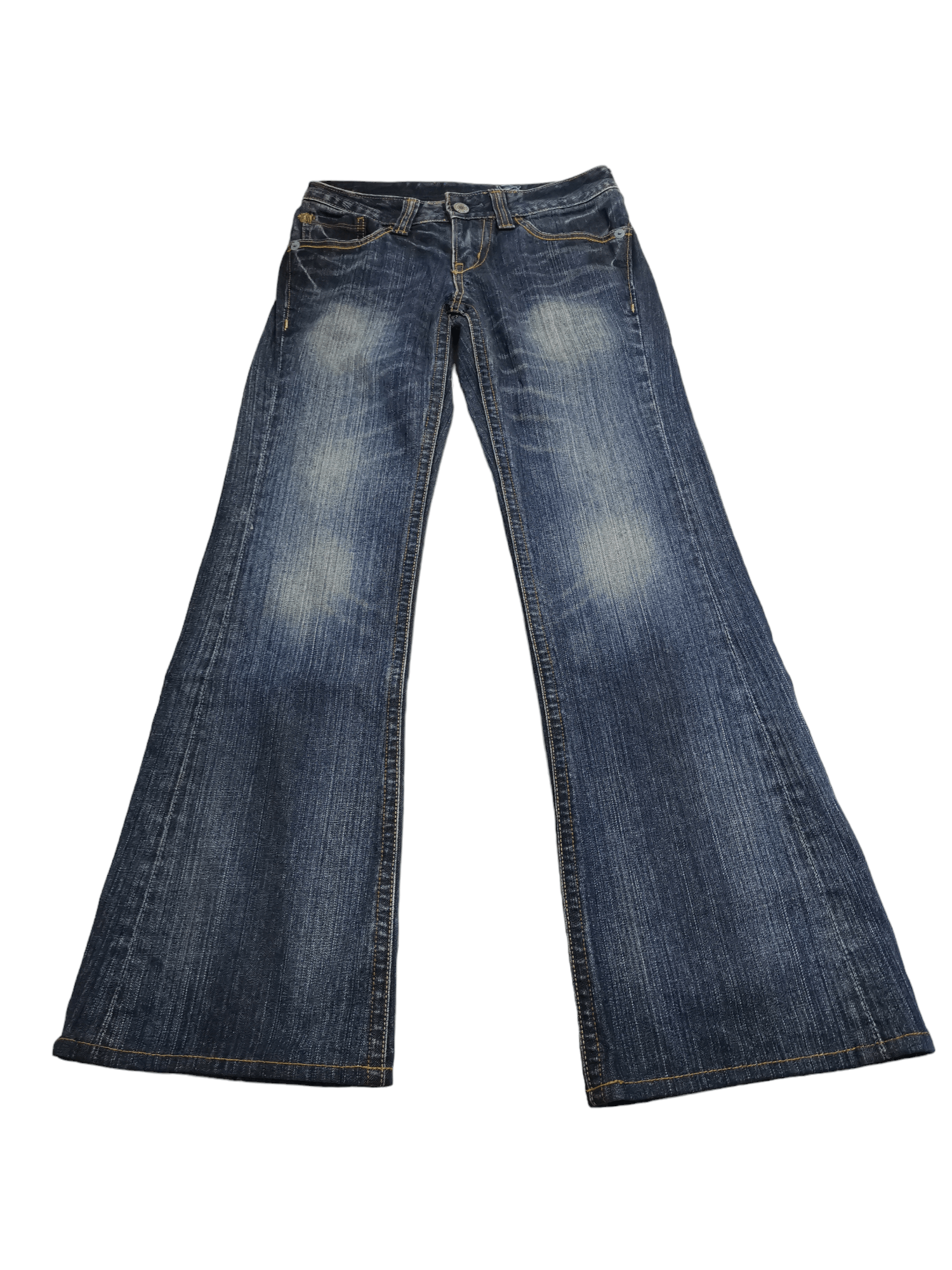 Japanese Brand × Jean × Vintage Flare Jeans Japan Georgia Love ...