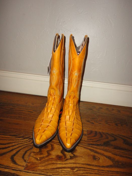 Other BOTAS CUEVAS Caiman Yellow Western Boots 25.5 (6.5) NWT | Grailed