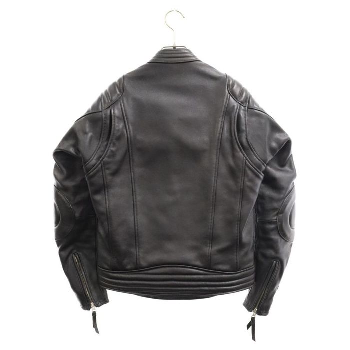 Kadoya Kadoya Battlesuit Black Leather Biker Jacket | Grailed