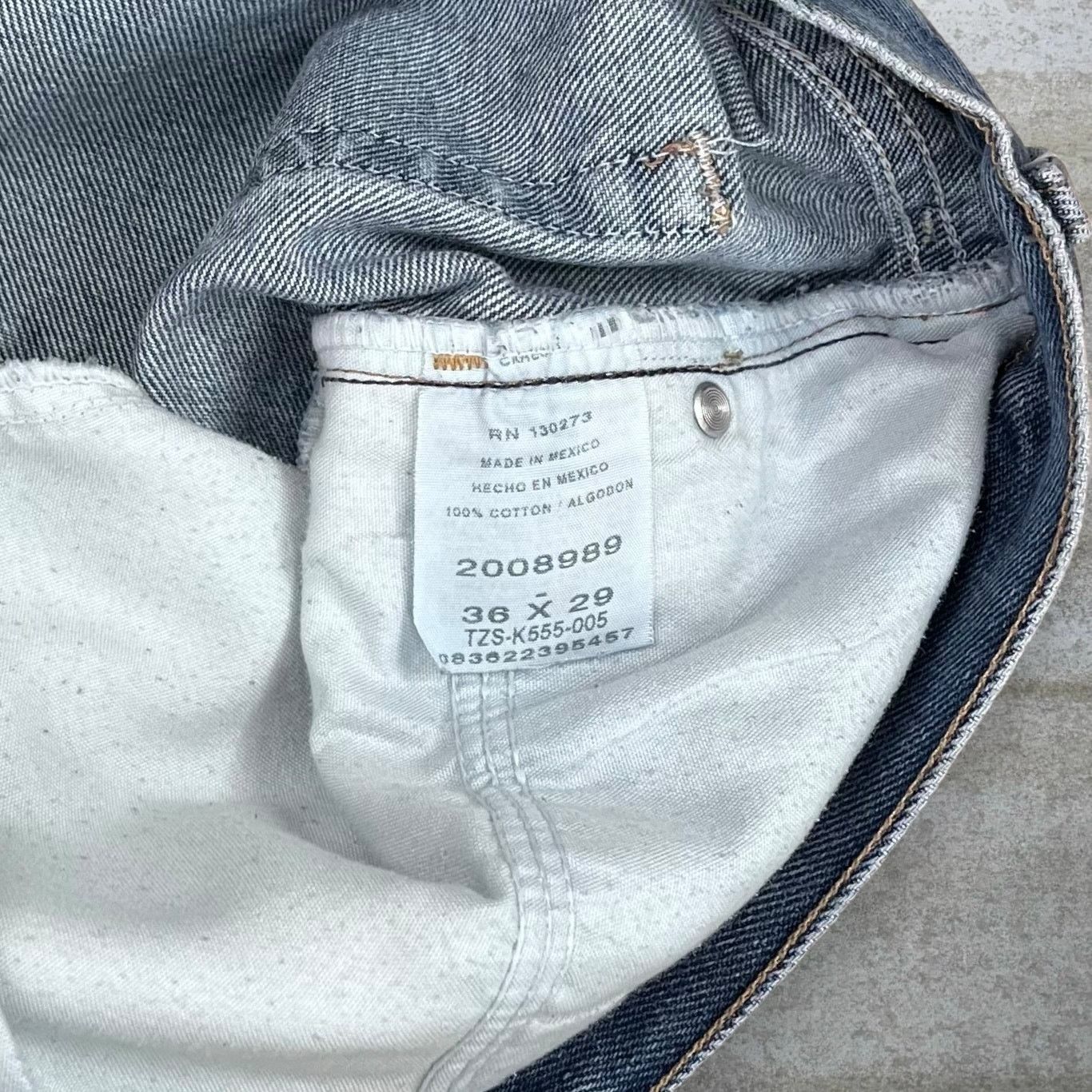 Vintage Crazy Lee Jeans Straight Fit Medium Wash | Grailed
