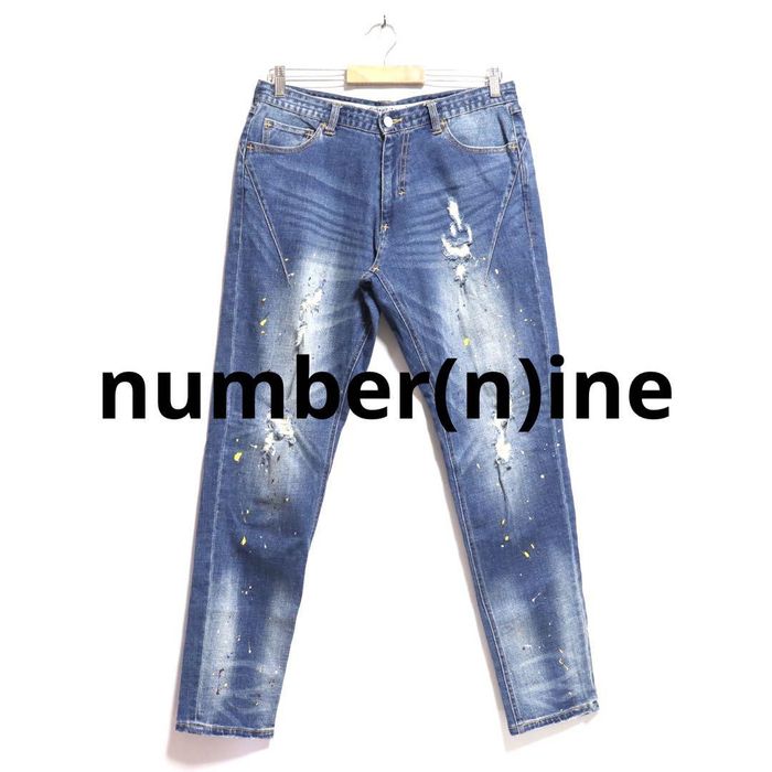 Number (N)ine number nine jeans | Grailed