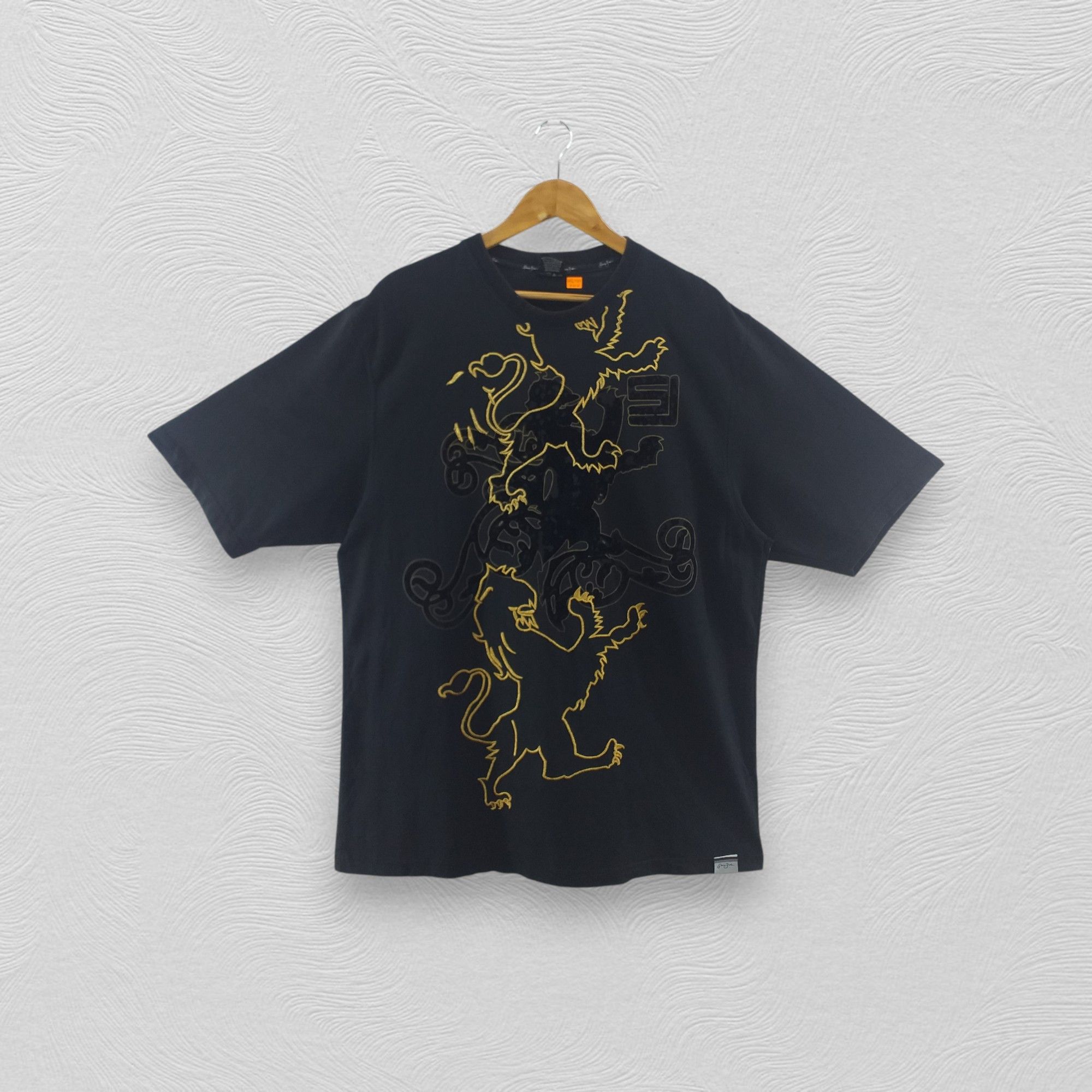 Rap Tees Vintage Sean John Embroidery Rare Design Tshirt -F014 | Grailed