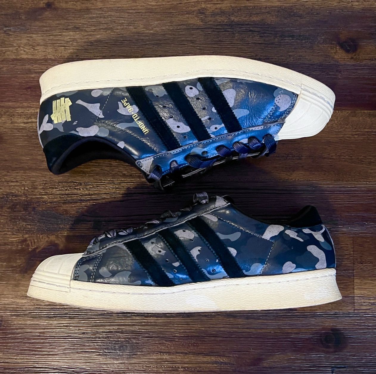 Adidas Bape x Adidas x Undefeated Superstar 80s | Grailed