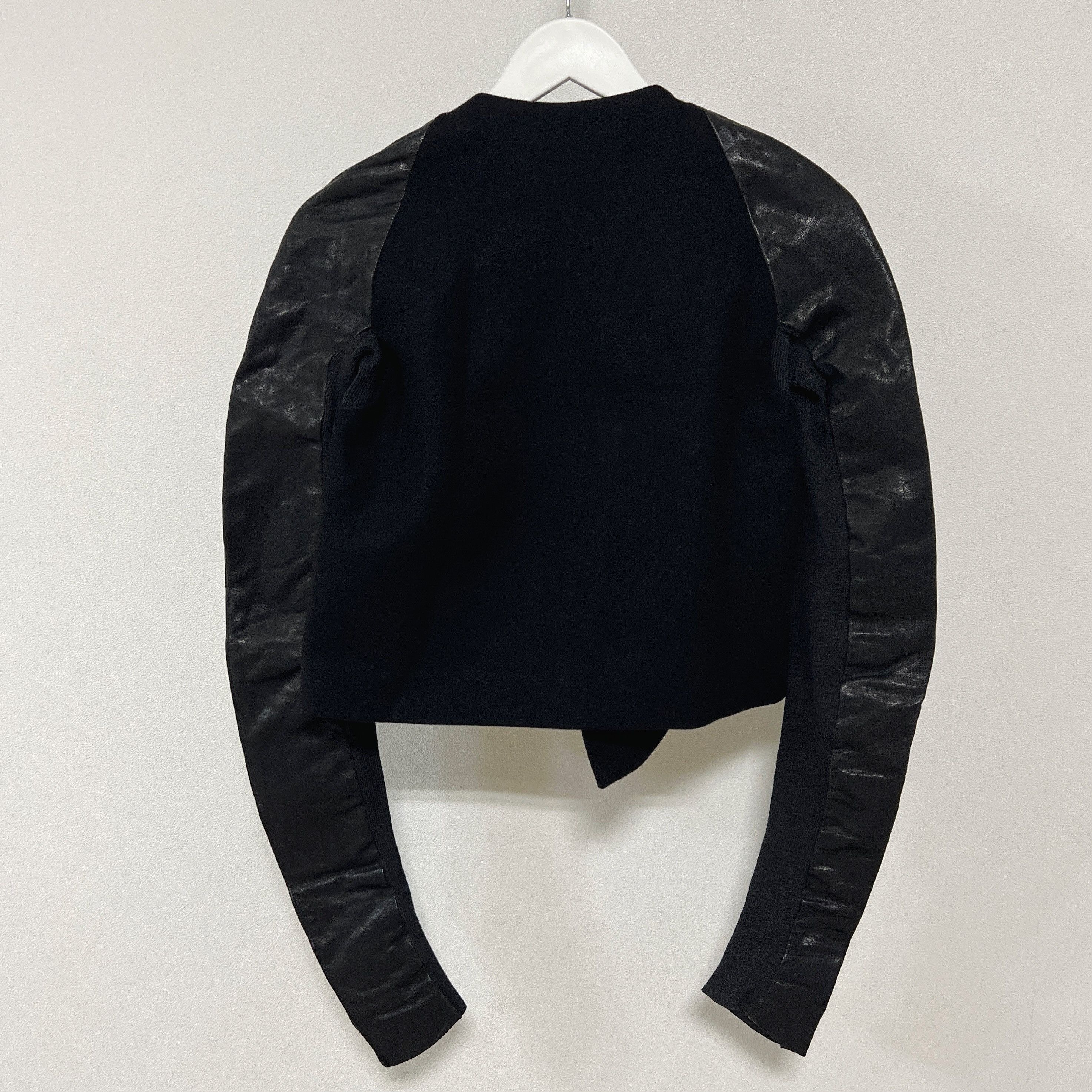 Rick Owens Rick Owens FW11 "LIMO" Comet Leather Sleeves Jacket | Grailed