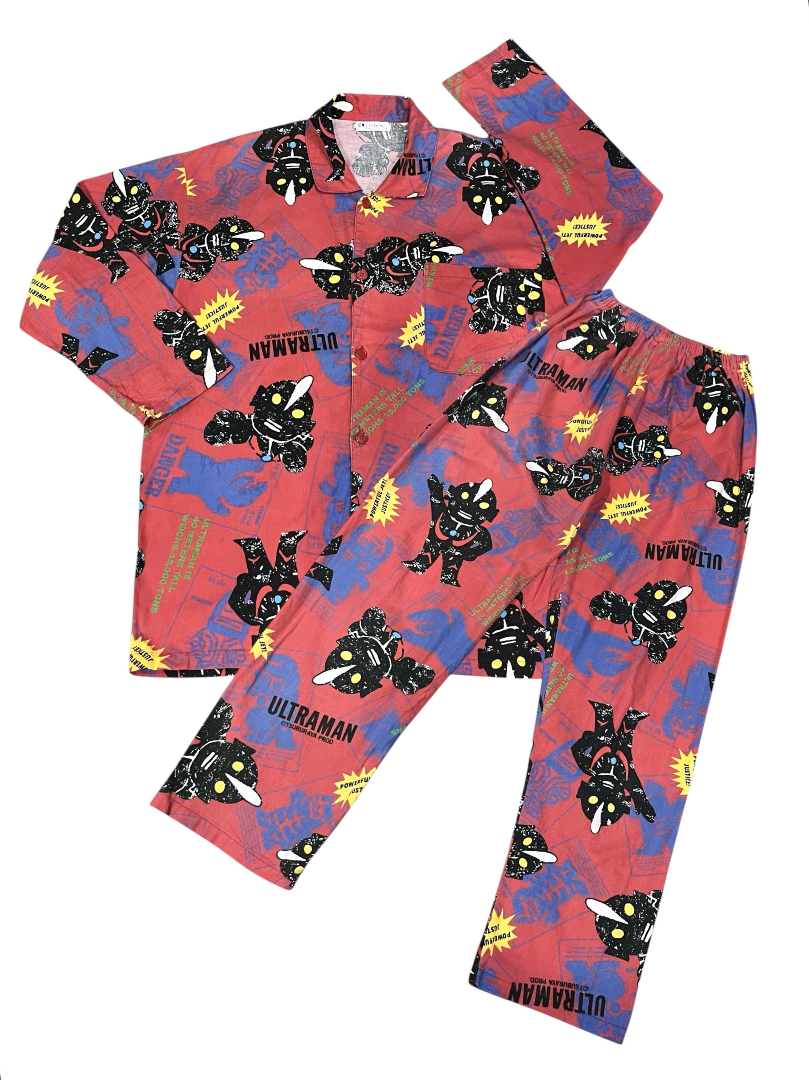 Sleeper 🔥RARE ULTRAMAN ©TSUBURAYA PROD. FULL PRINT PAJAMAS SET | Grailed