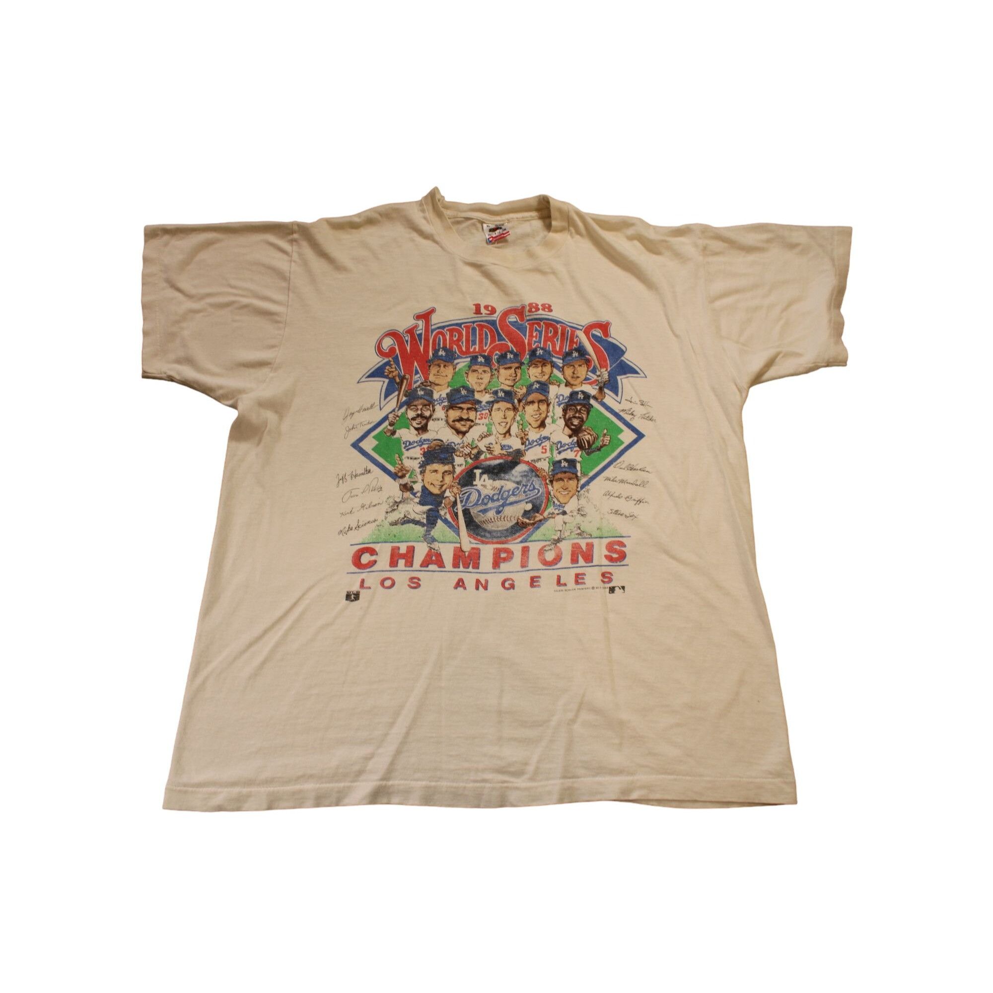 Fruit Of The Loom True Vintage 80's FOTL Los Angeles Dodgers World ...