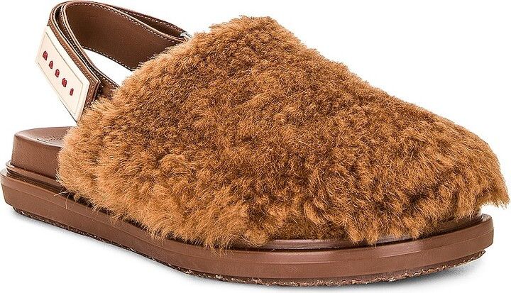 Marni o1w1db10524 Strap Sabot Clog in Brown | Grailed