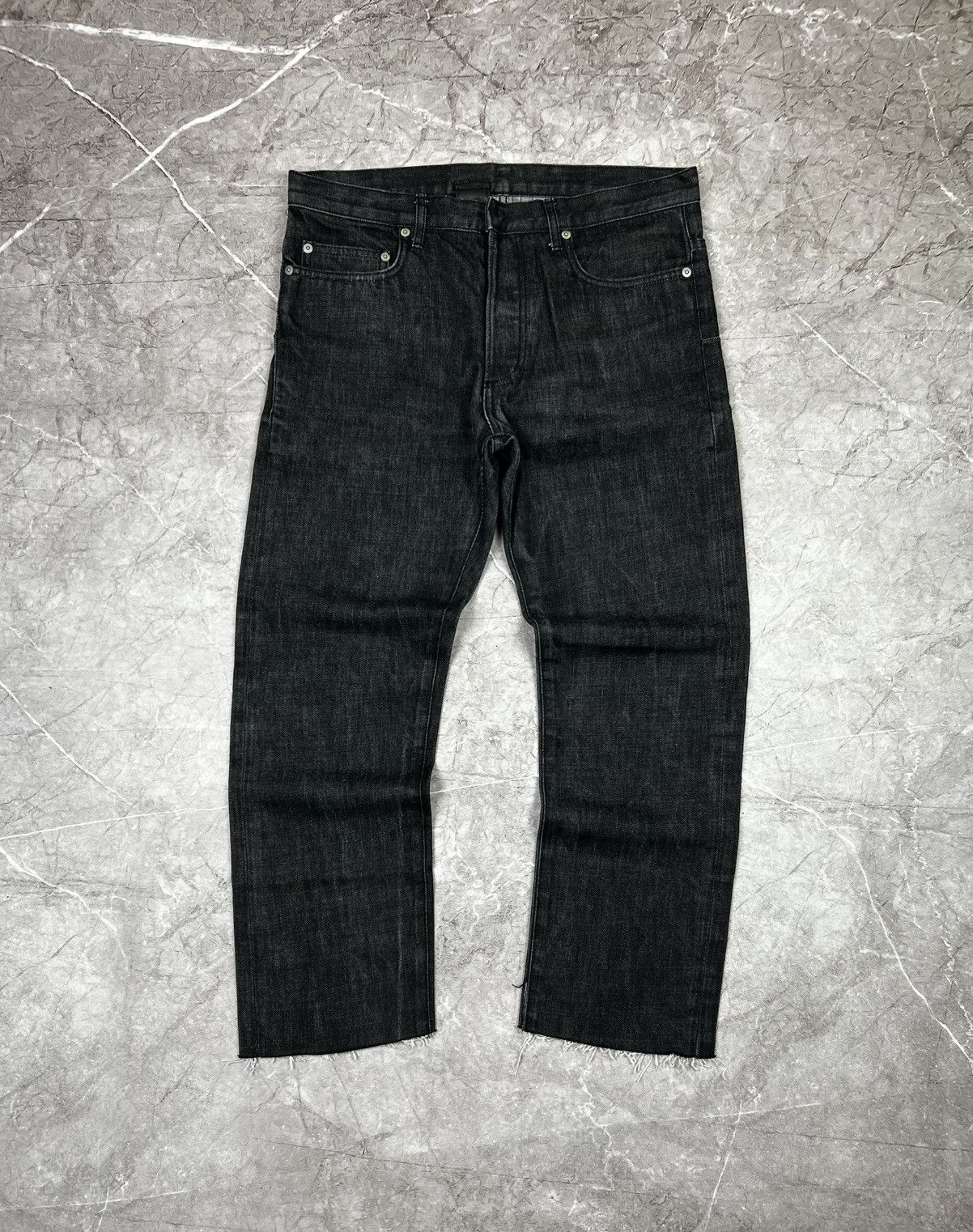 Dior × Hedi Slimane Dior Hedi Slimane Raw Denim jeans made in Japan ...