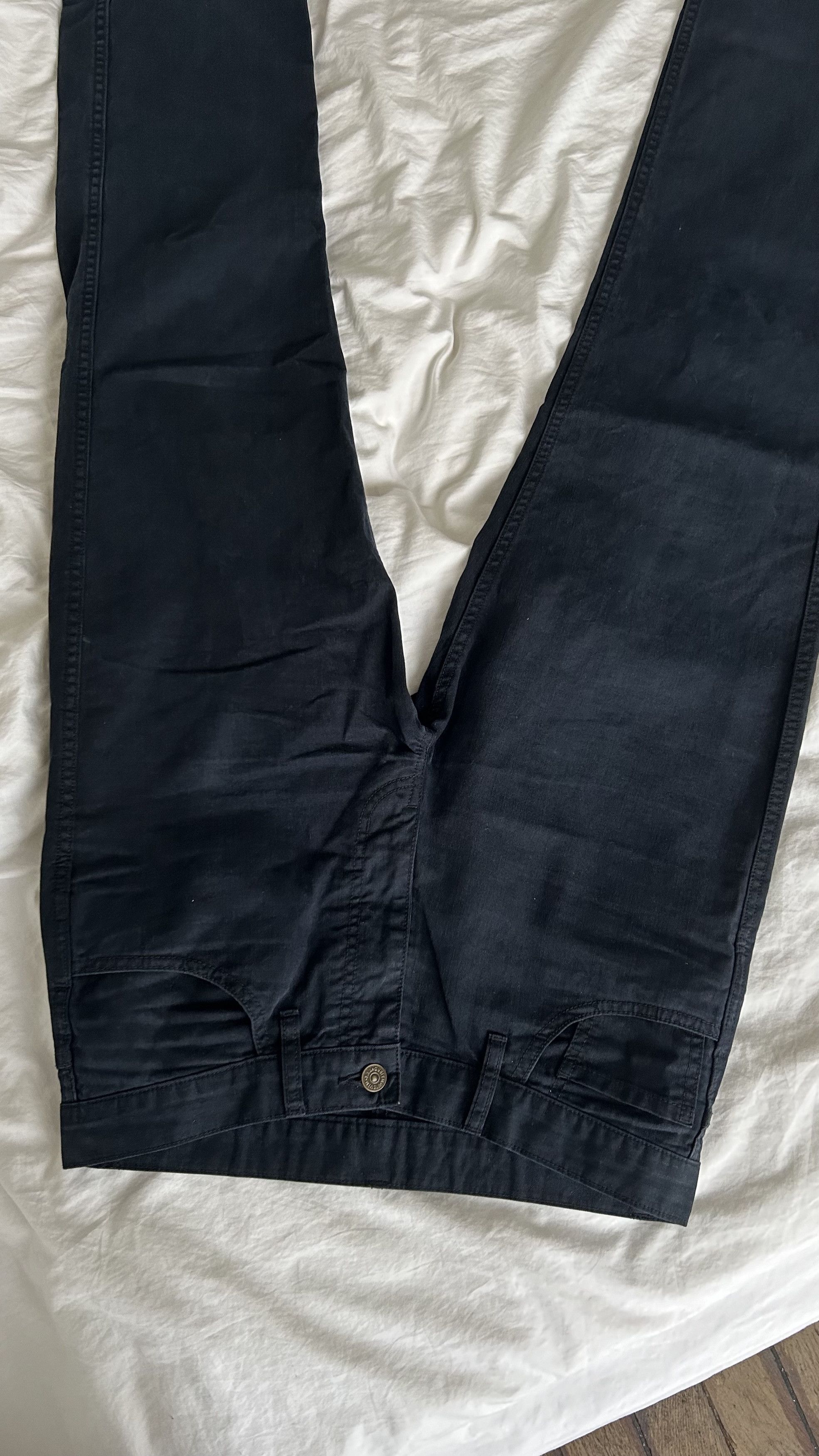 Visvim SS12 . fluxus 03 chino . deep dark navy | Grailed