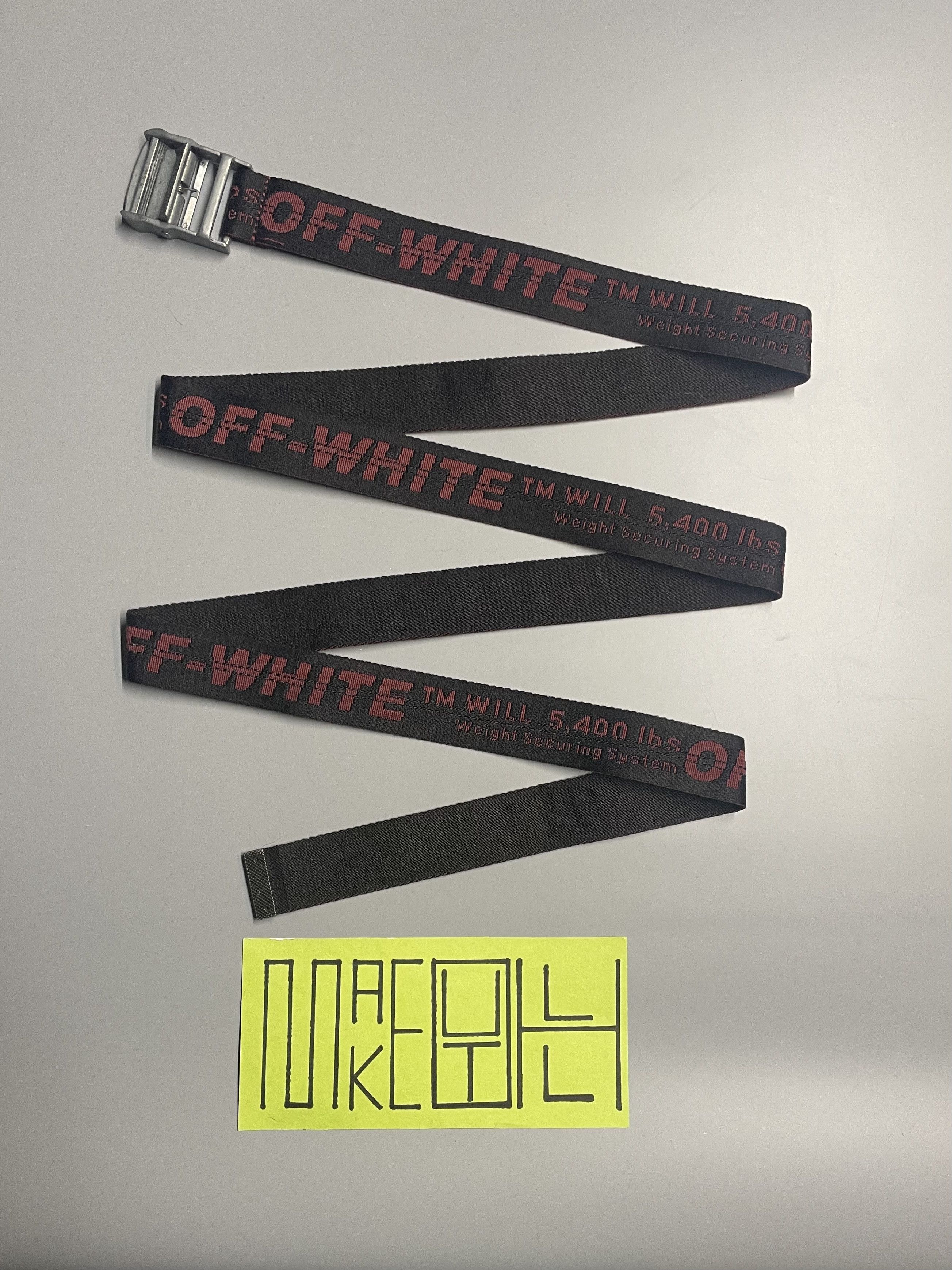 Off-White Custom Off-White Belt 1 of 1 | Grailed