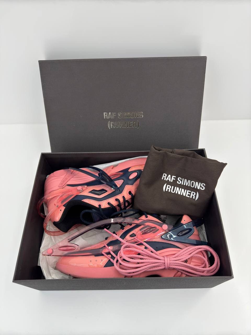 Raf Simons × Raf by Raf Simons × Sneakers Cylon-21 Sneaker in Blue/Black (RAF SIMONS RUNNER ...