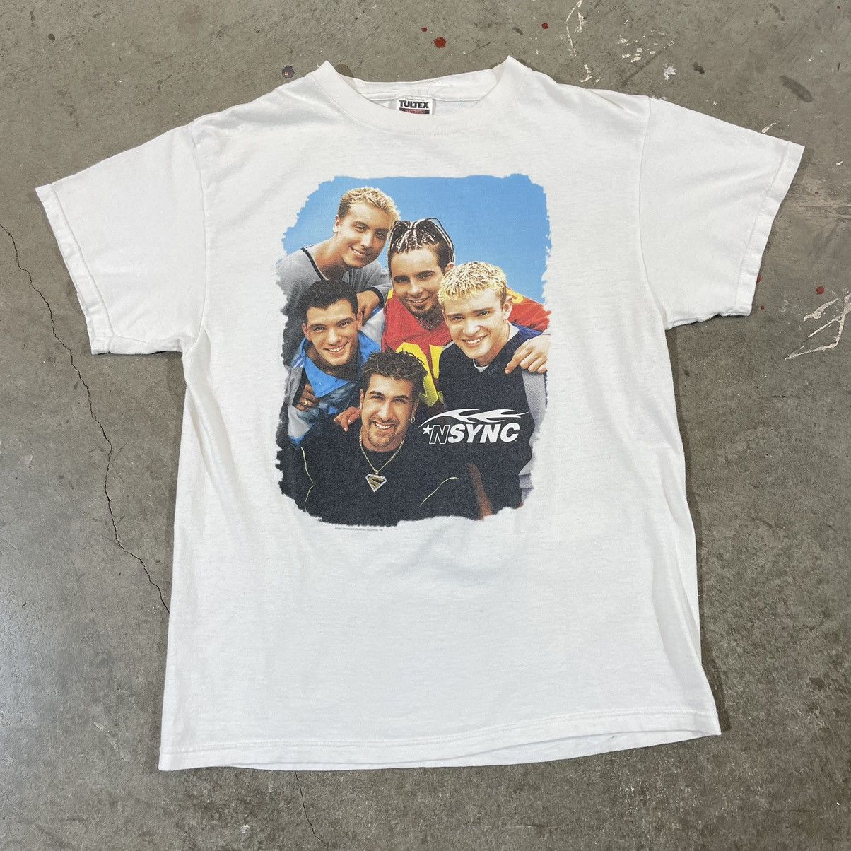 Band Tees × Tultex × Vintage 1998 NSYNC 90s boy band pop music Justin ...