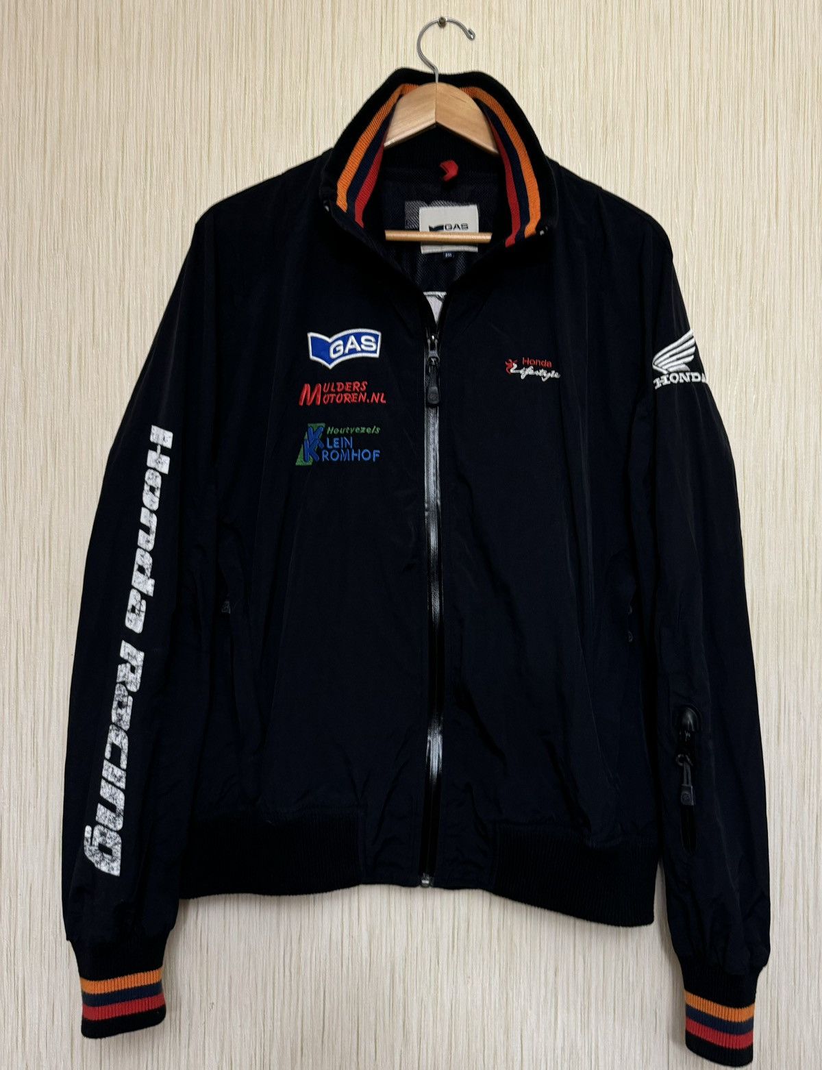 Vintage Honda racing jacket Gas Hrc | Grailed
