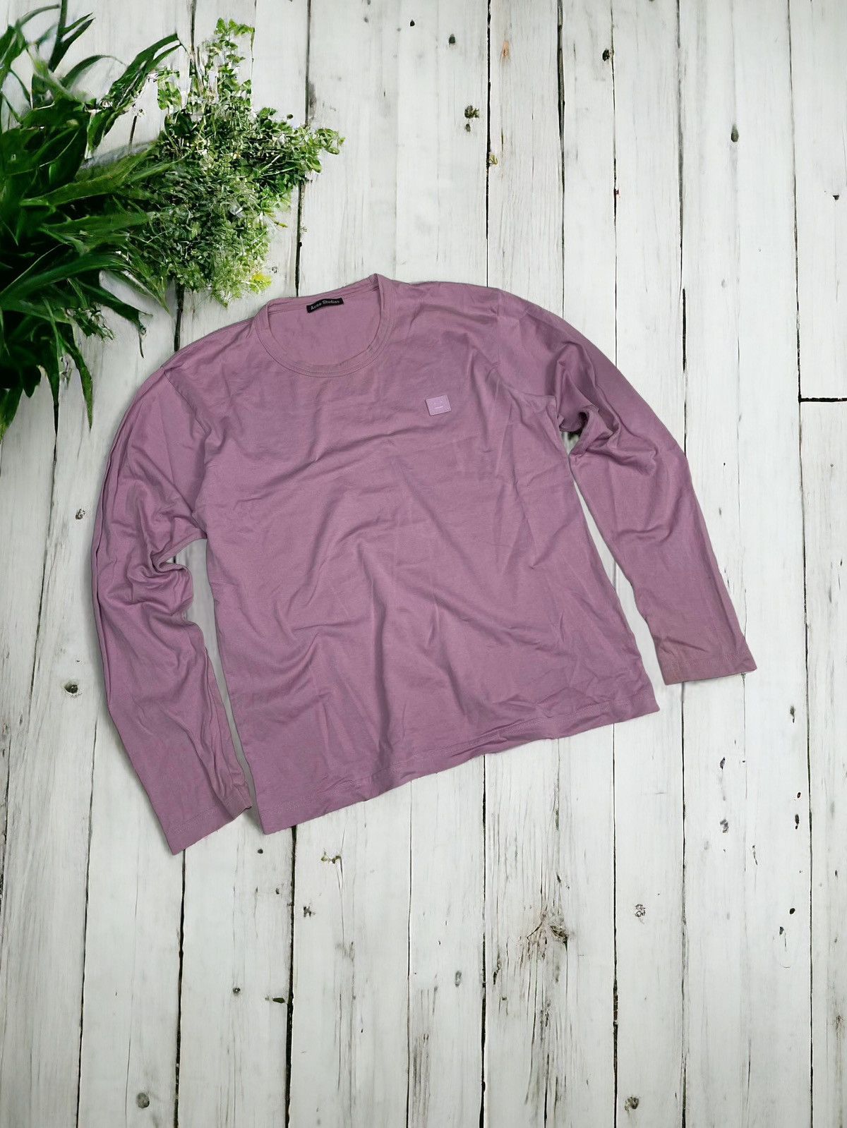 Acne Studios × Streetwear Acne Studios Longsleeve Nash Face Basic | Grailed