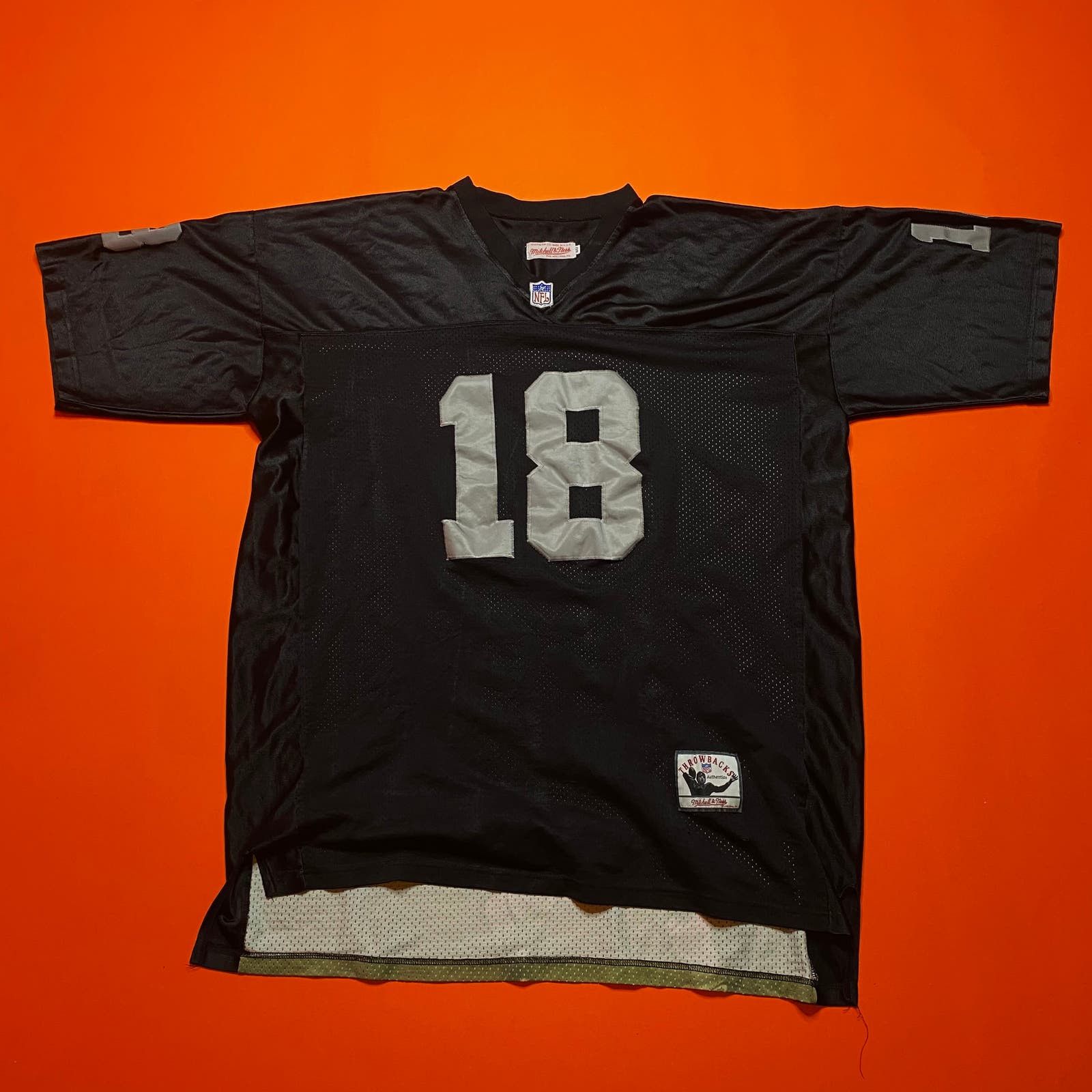 Mitchell & Ness × NFL × Vintage Mitchell & Ness Randy Moss Raiders ...