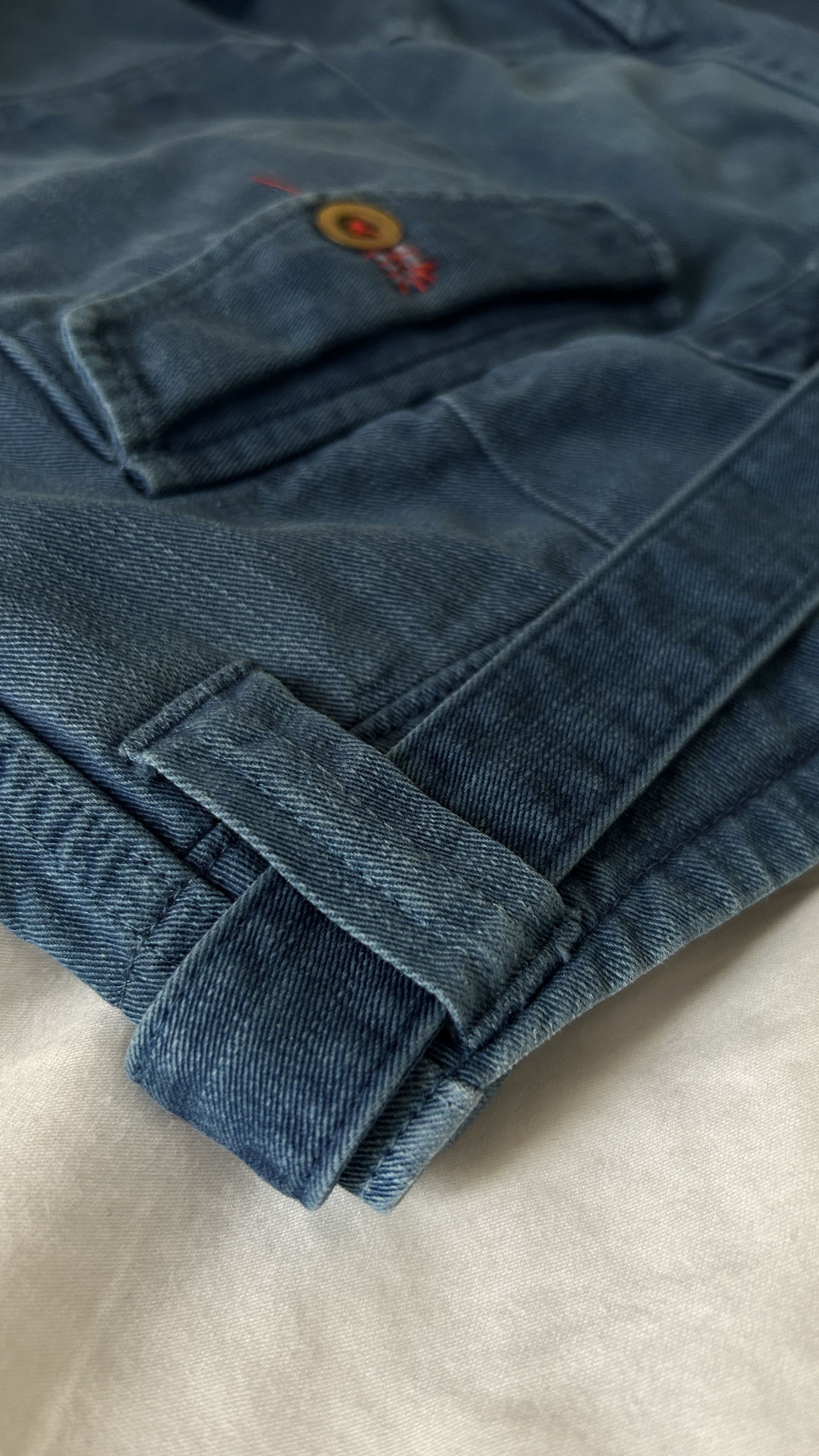 Visvim Indigo Camping Trailer . Infantry Shorts N.D. | Grailed