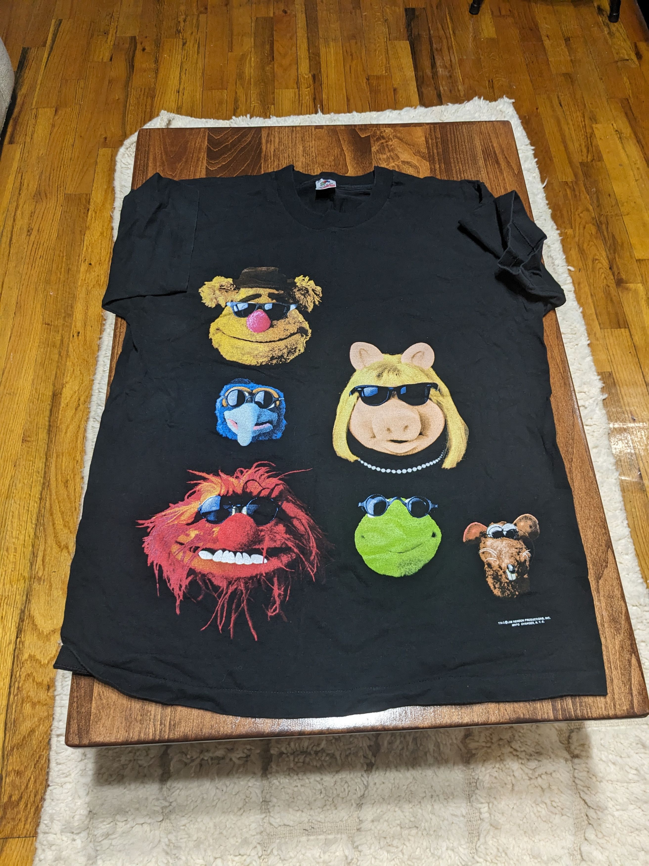 Fruit Of The Loom × Vintage Vintage Muppets Band Shirt Kermit Animal ...