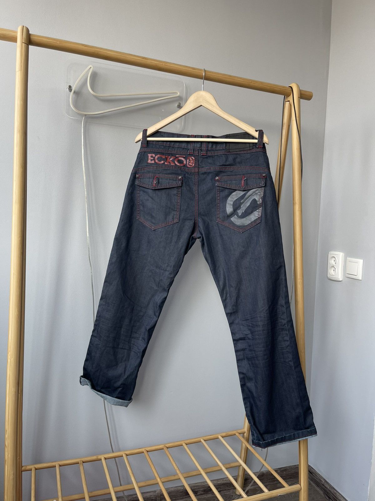 Ecko Unltd. × JNCO × Vintage Crazy Vintage cargo Y2K Baggy Jeans Ecko JNCO Style | Grailed