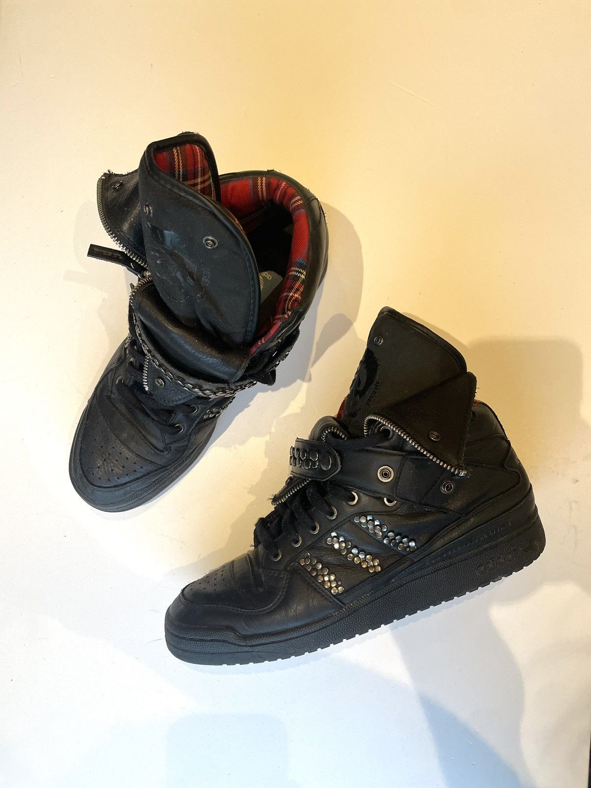 Adidas × Diesel Diesel x Adidas 2011 Studded Punk Sneakers | Grailed